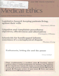Euthanasia, letting die and the pause. | Journal of Medical Ethics